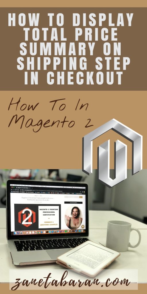 How To In Magento 2 How To Display Total Price Summary On Shipping